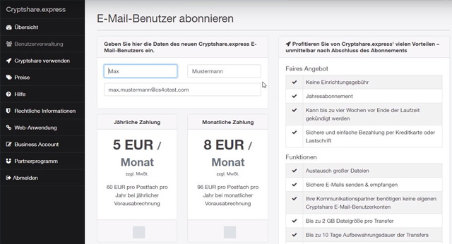 Cryptshare.express - Sicherer E-Mail-Verkehr für alle in nur wenigen ...